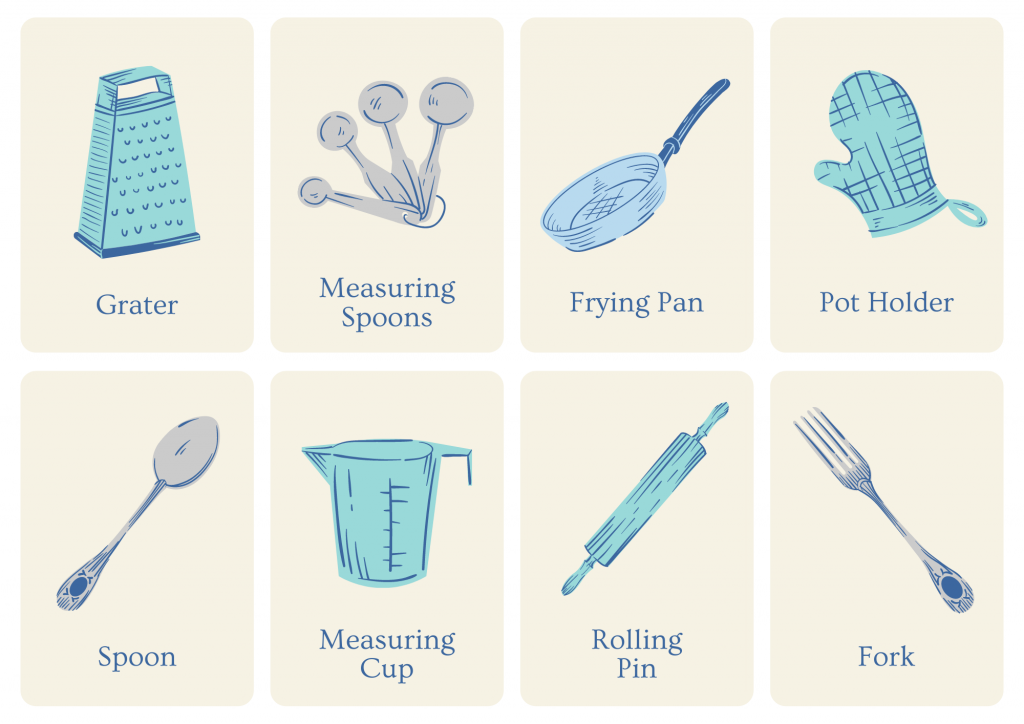 KITCHEN OBJECTS (2) - ENGLISH4ALL