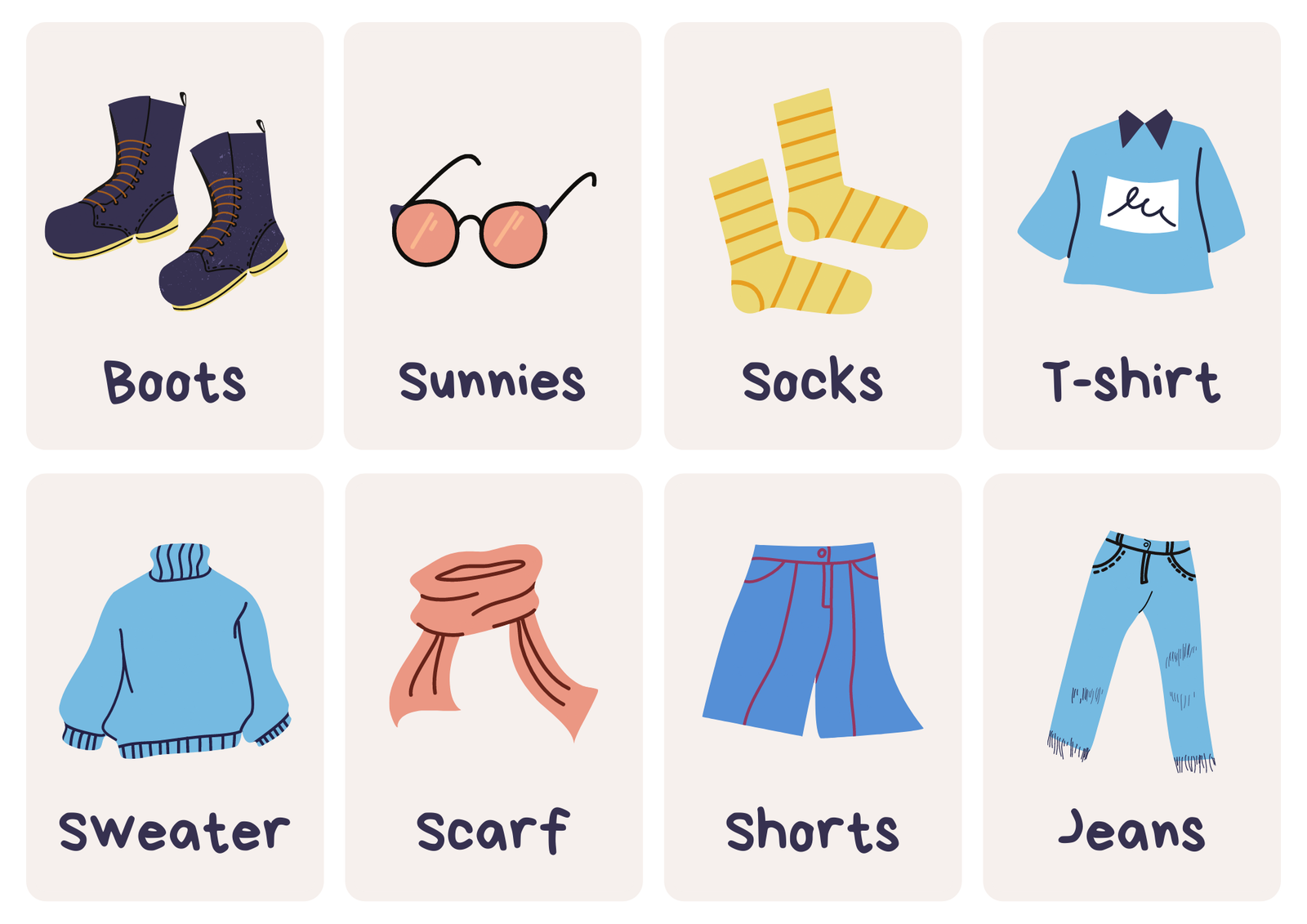 Clothes (1) - ENGLISH4ALL